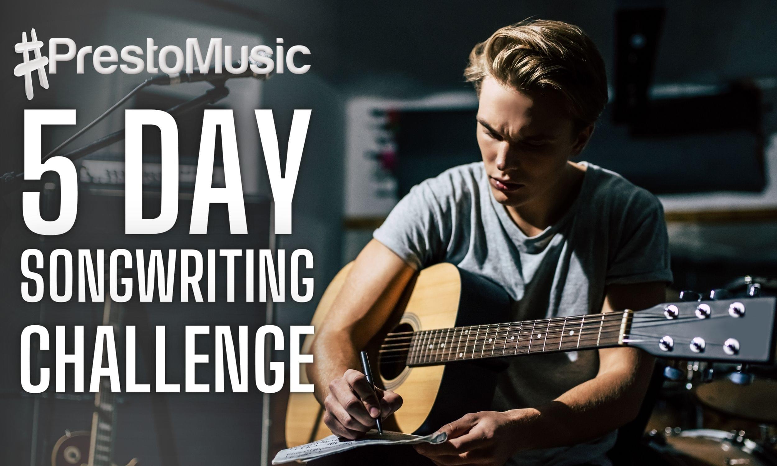 Song Writing Challenge 5 Day